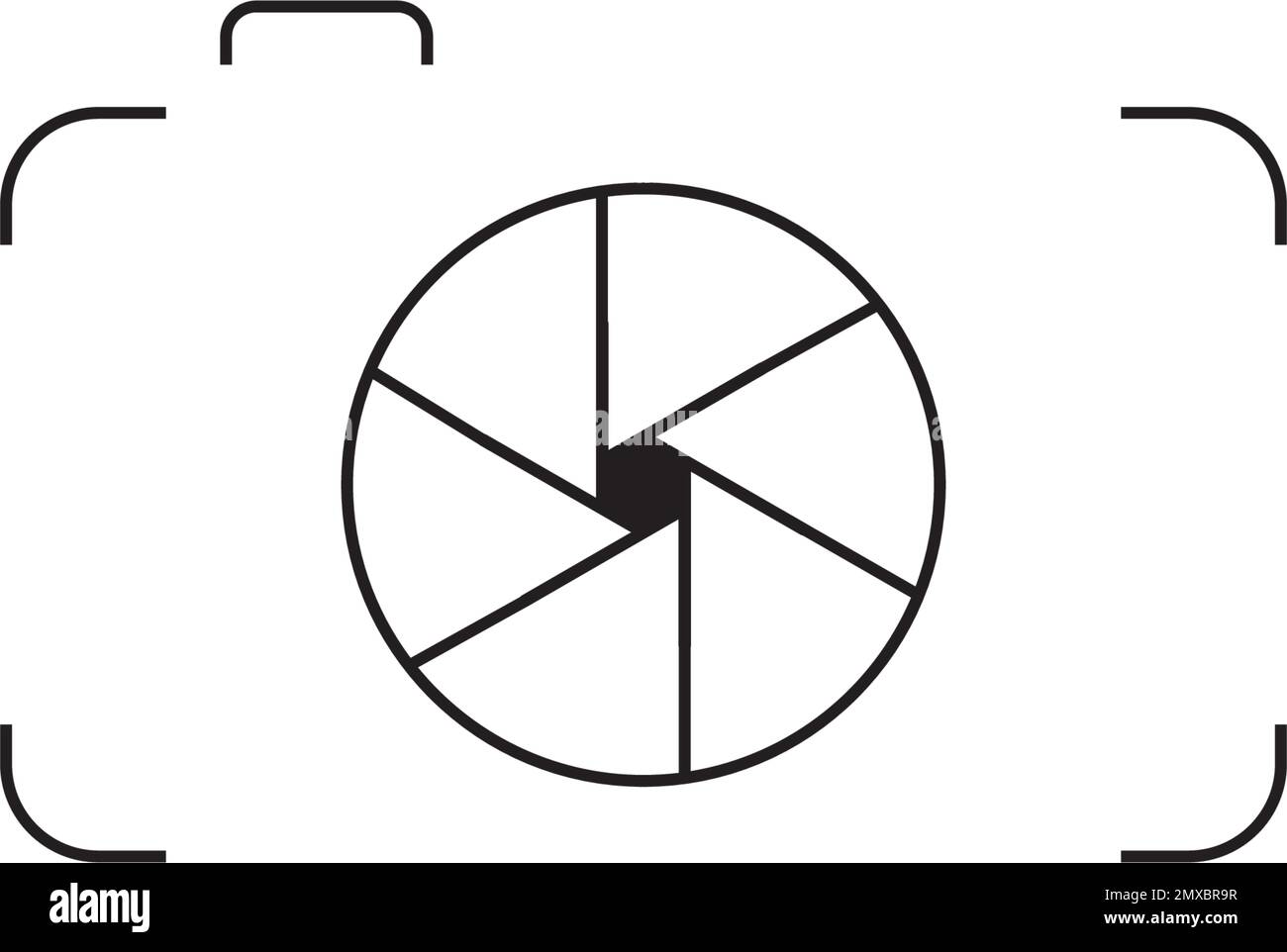 Camera lens icon vector design illustration Stock Vector Image & Art ...