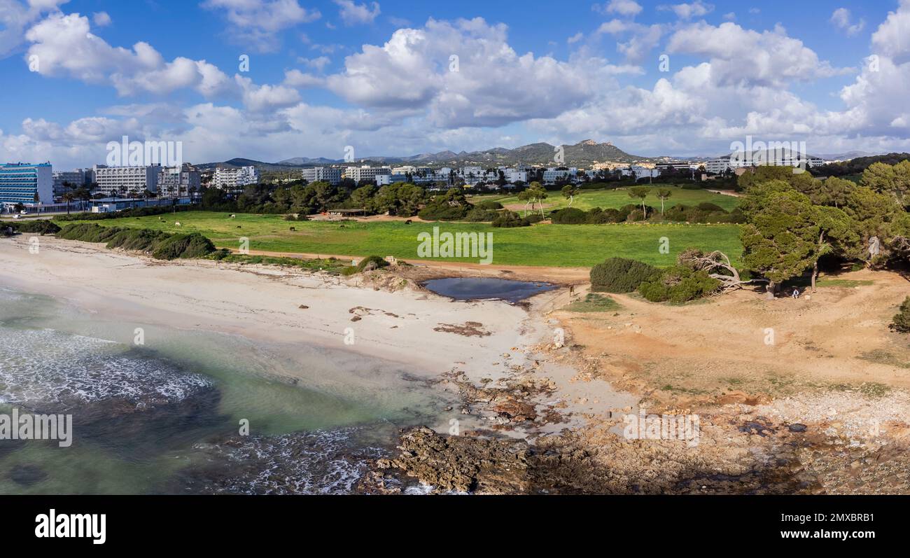 Sa coma beach majorca hi-res stock photography and images - Alamy