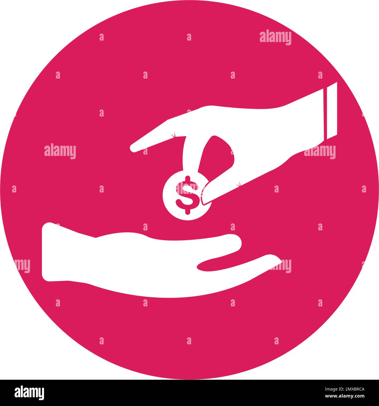 Donation vector icon,illustration logo design Stock Vector Image & Art ...