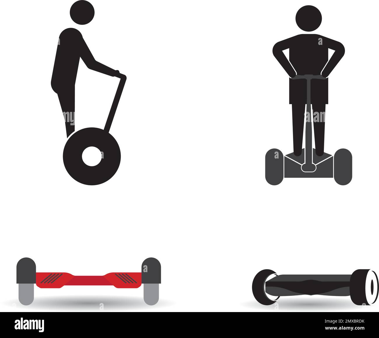 Segway icon vector illustration logo design Stock Vector Image & Art ...