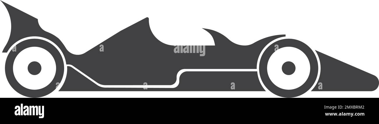 Racing car icon. Simple illustration of racing car vector icon for web ...