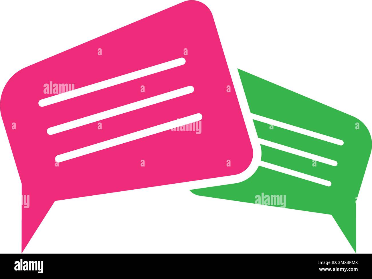 Speech bubble icon vector illustration logo design Stock Vector Image ...