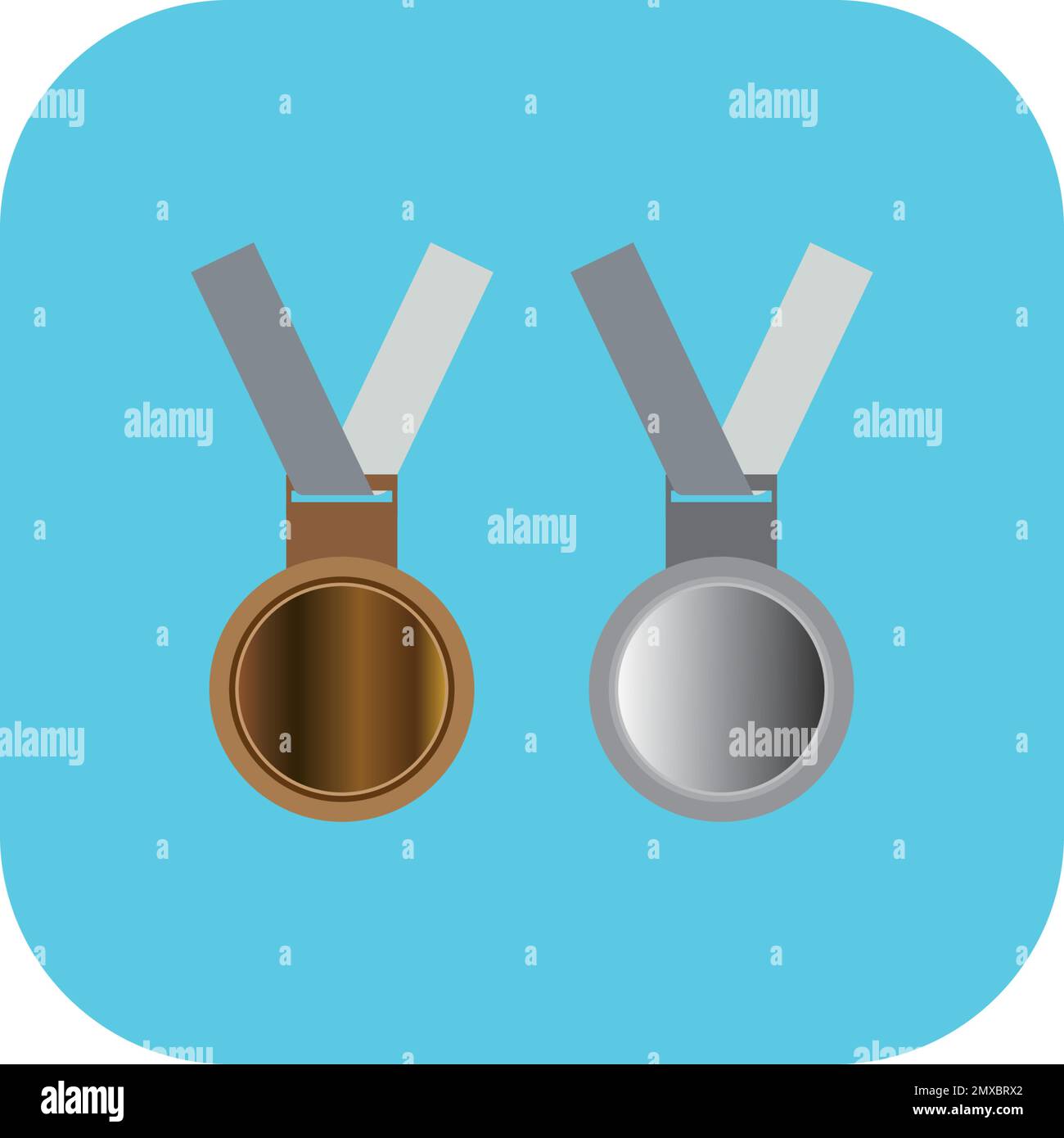 Medal design winner competition Cut Out Stock Images & Pictures - Alamy