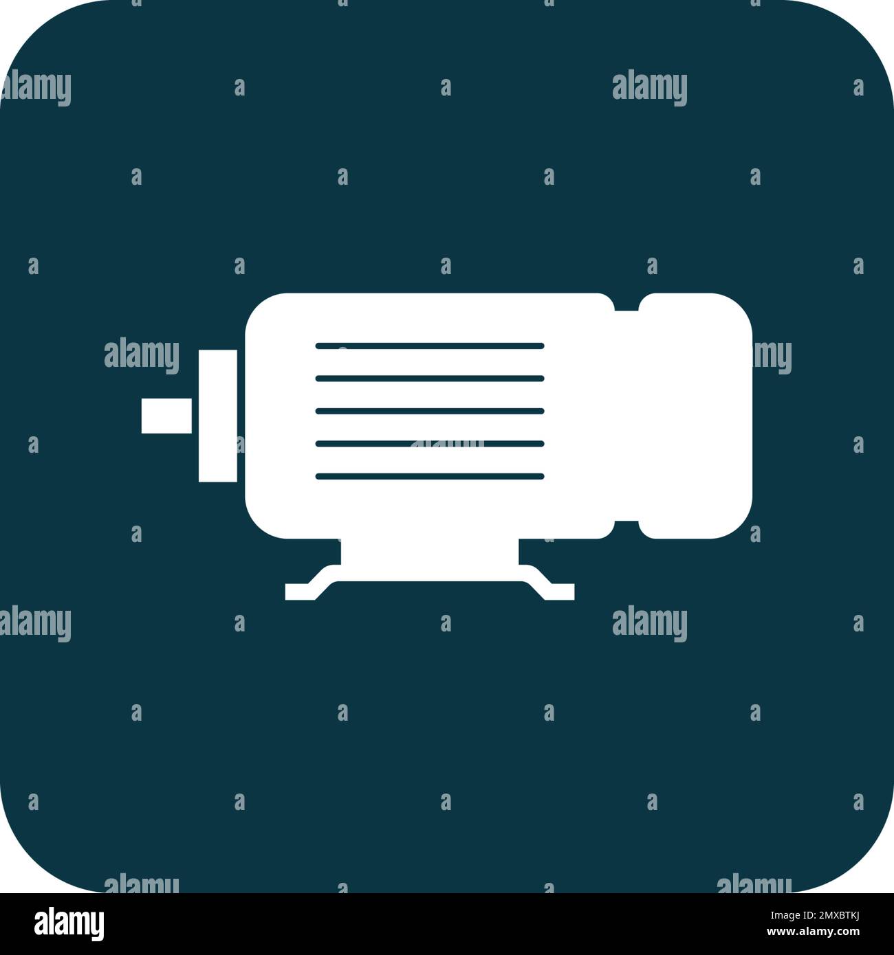Electric motor icon vector illustration logo design Stock Vector Image ...