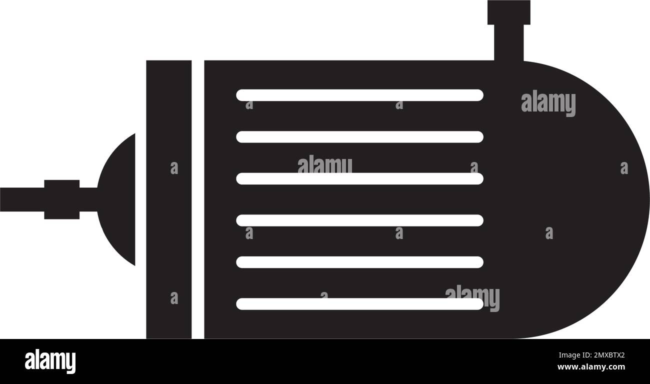 Electric motor icon vector illustration logo design Stock Vector Image ...