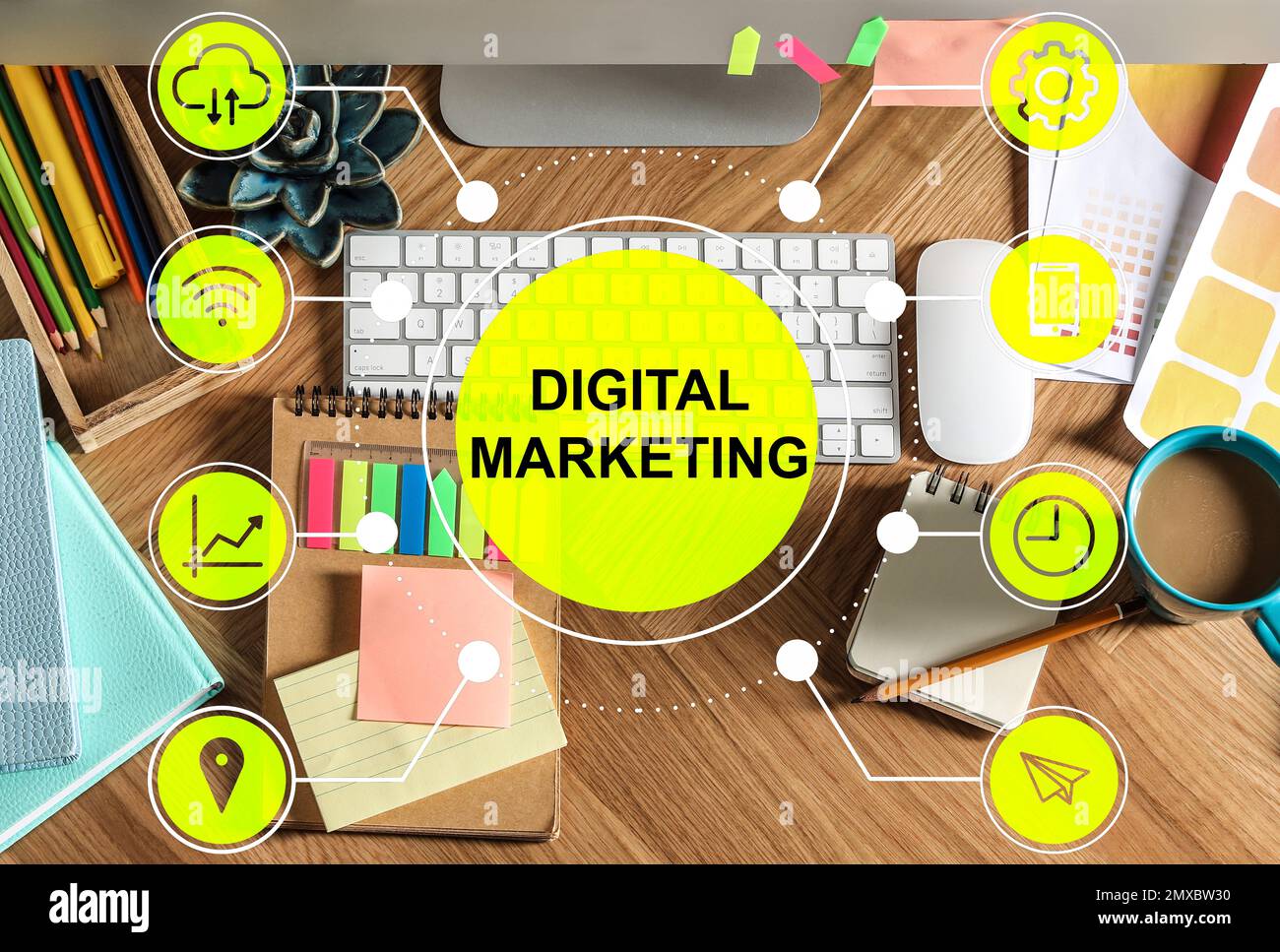 Modern target illustration hi-res stock photography and images - Alamy