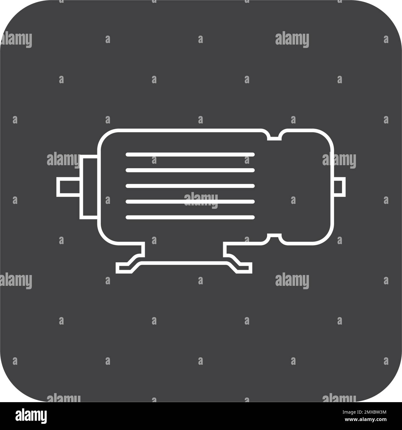 Electric motor icon vector illustration logo design Stock Vector Image ...