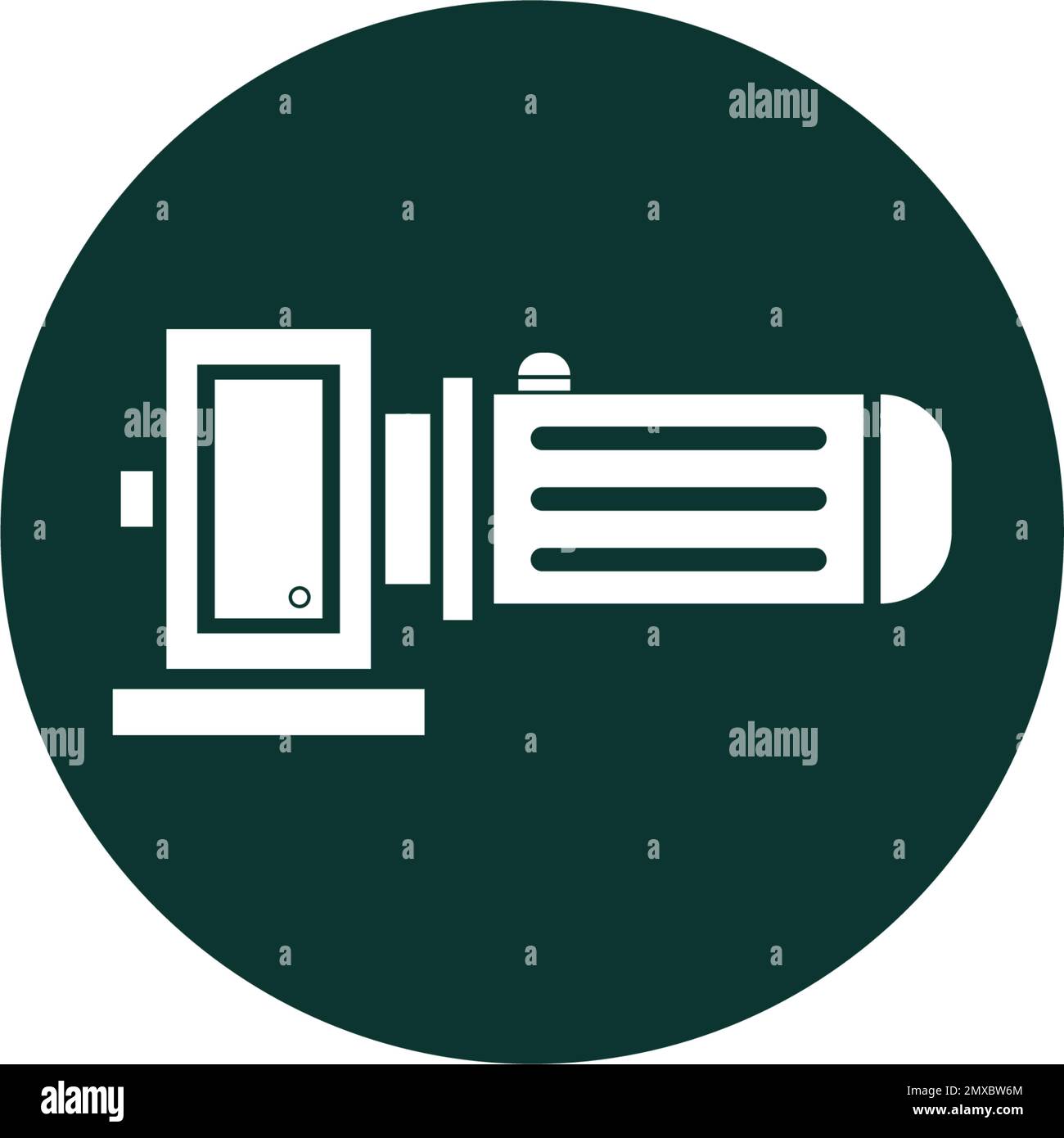 Electric motor icon vector illustration logo design Stock Vector Image ...