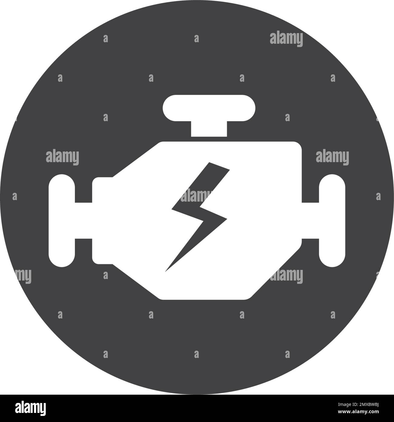 Electric motor icon vector illustration logo design Stock Vector Image ...