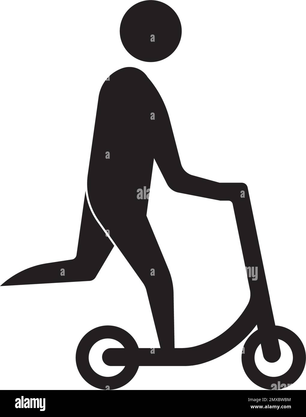 Kick Scooter Cut Out Stock Images And Pictures Alamy