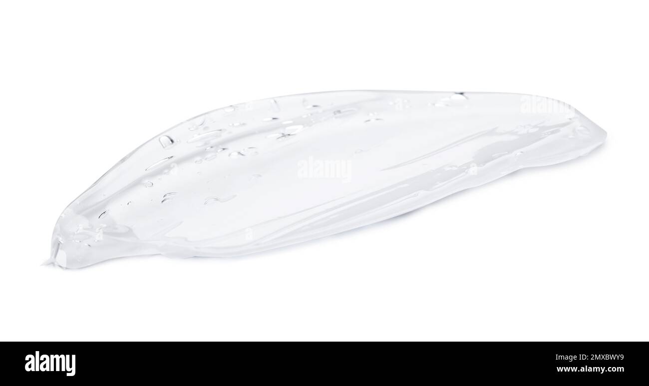 Sample of transparent cosmetic gel on light background Stock Photo - Alamy