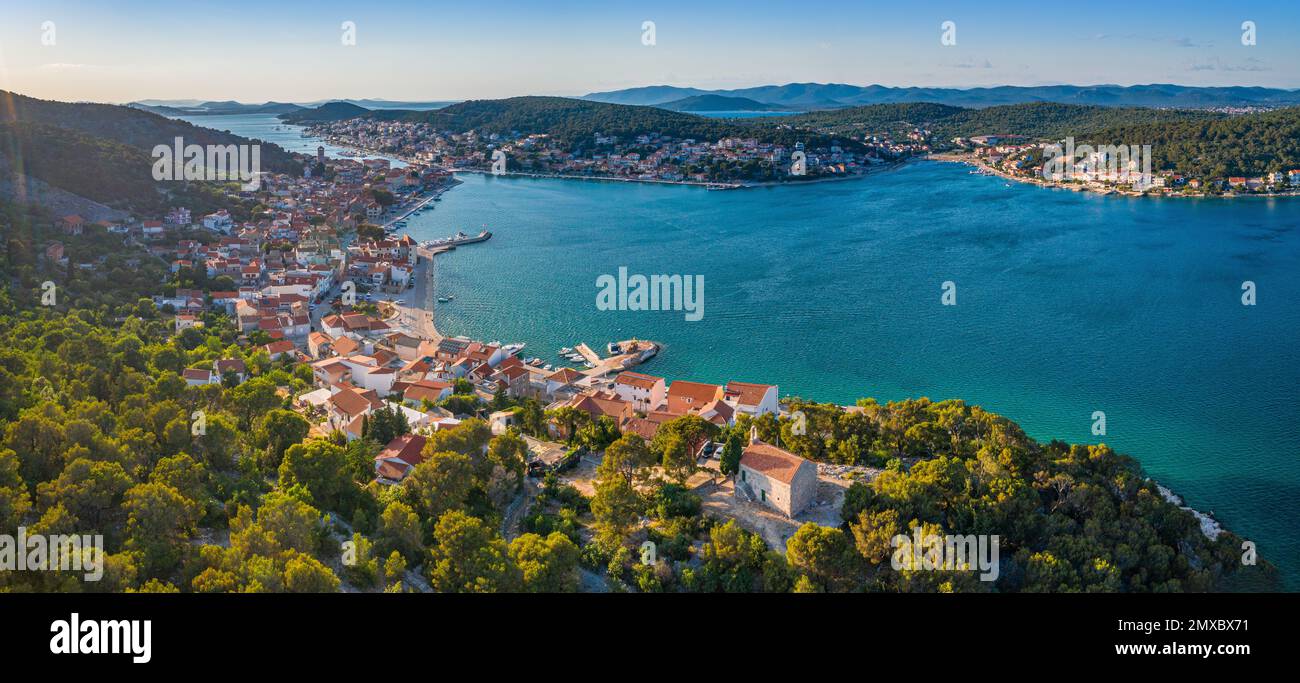 Tisno, island Murter Stock Photo - Alamy