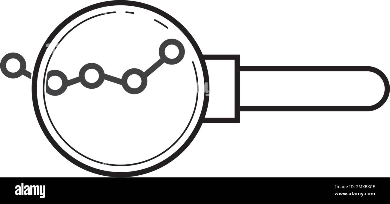 Analysis icon, Vector illustration logo design Stock Vector Image & Art ...