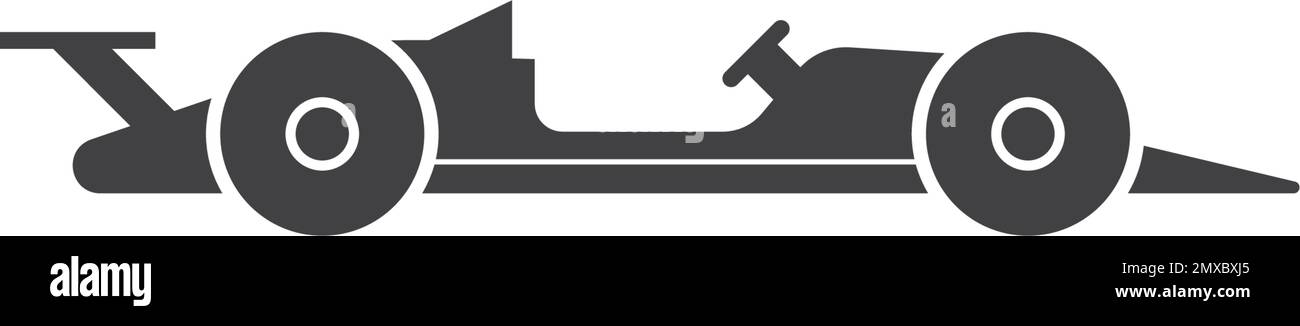 Racing car icon. Simple illustration of racing car vector icon for web ...