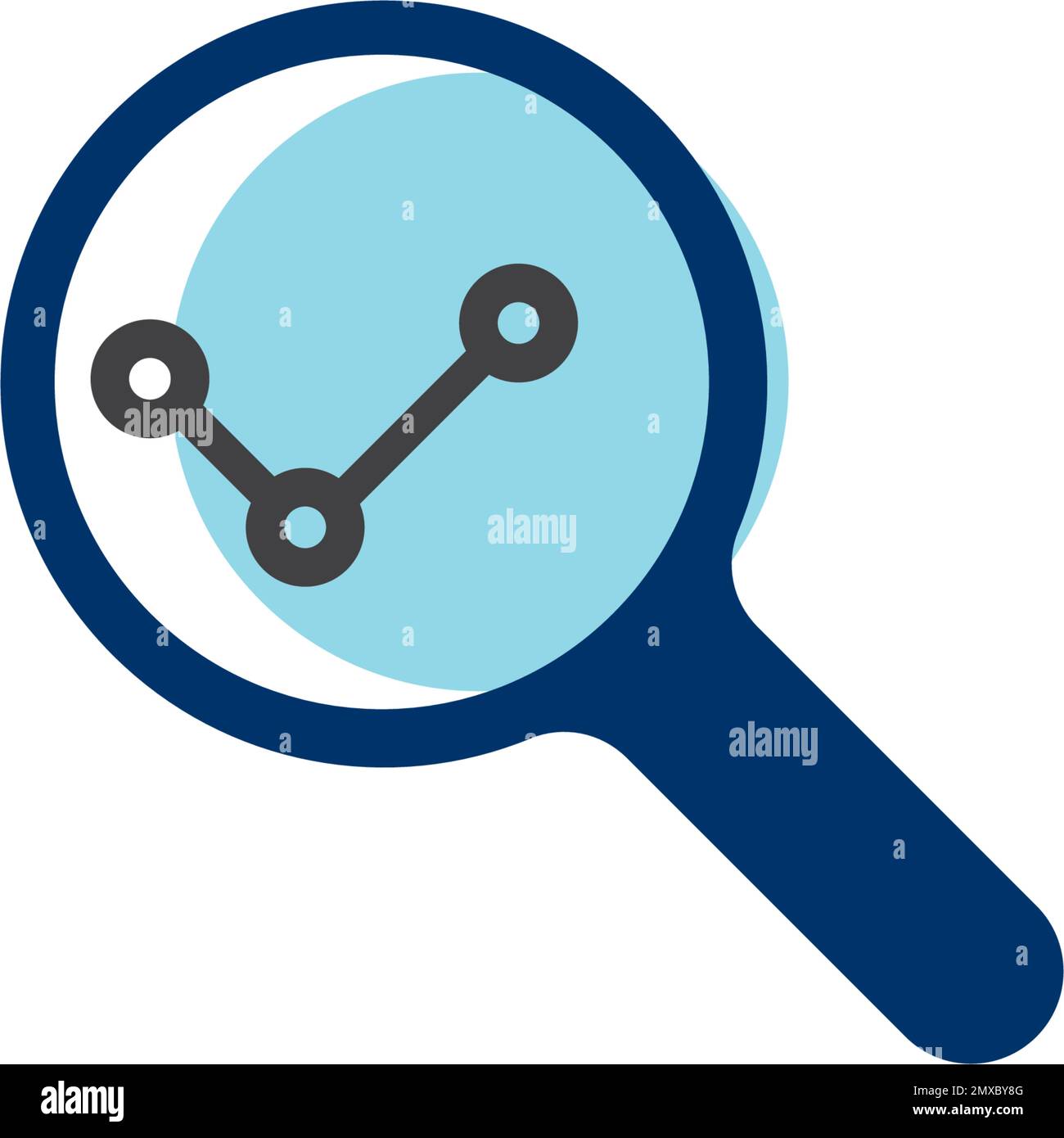 Analysis icon, Vector illustration logo design Stock Vector Image & Art ...