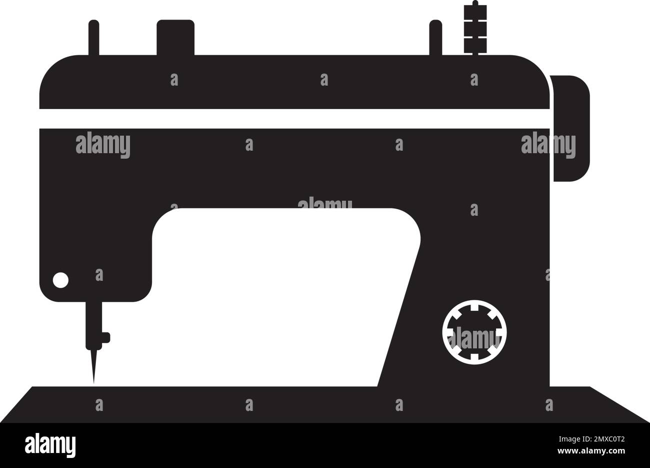 Sewing machine icon hi-res stock photography and images - Alamy