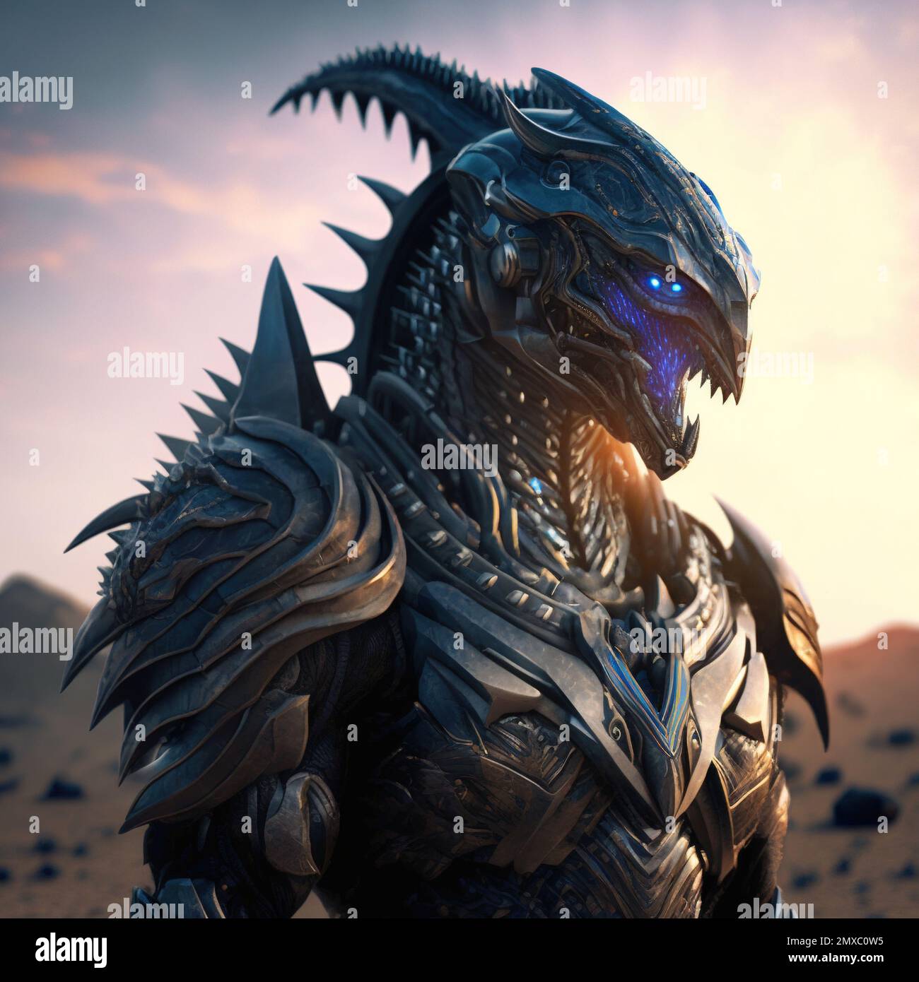 Futuristic armor hi-res stock photography and images - Alamy