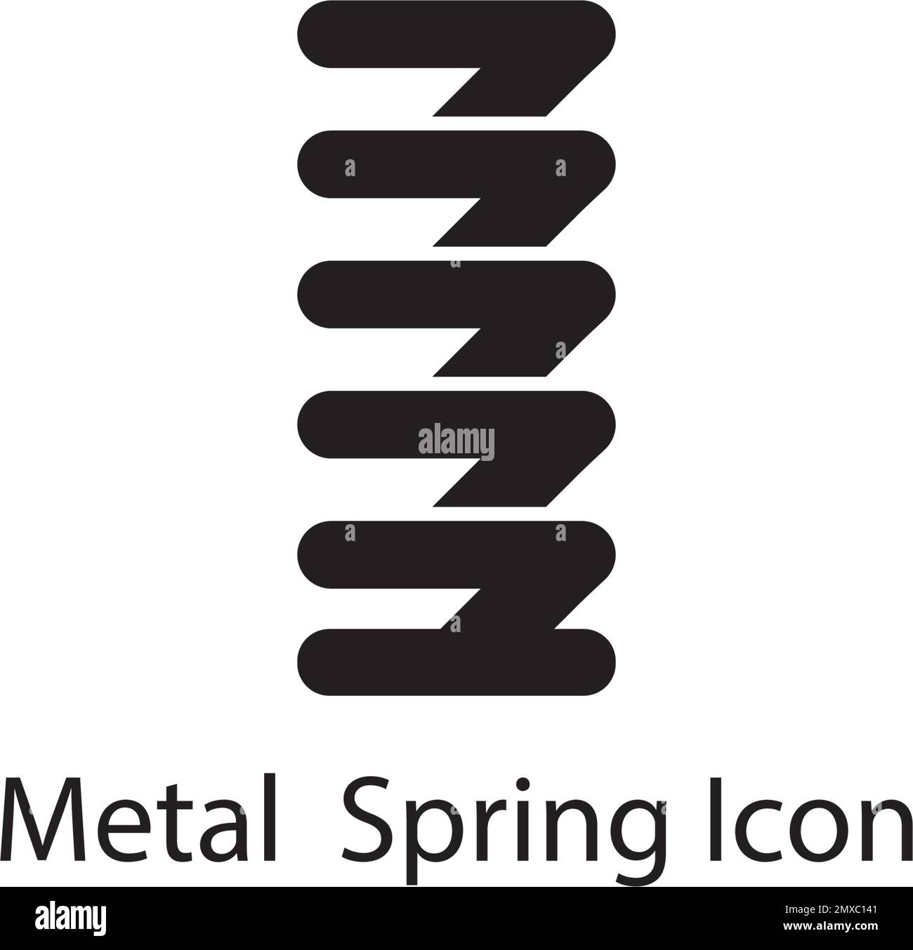 metal spring coil logo icon vector symbol,illustration design Stock ... metal spring coil logo icon vector symbol,illustration design Stock ...