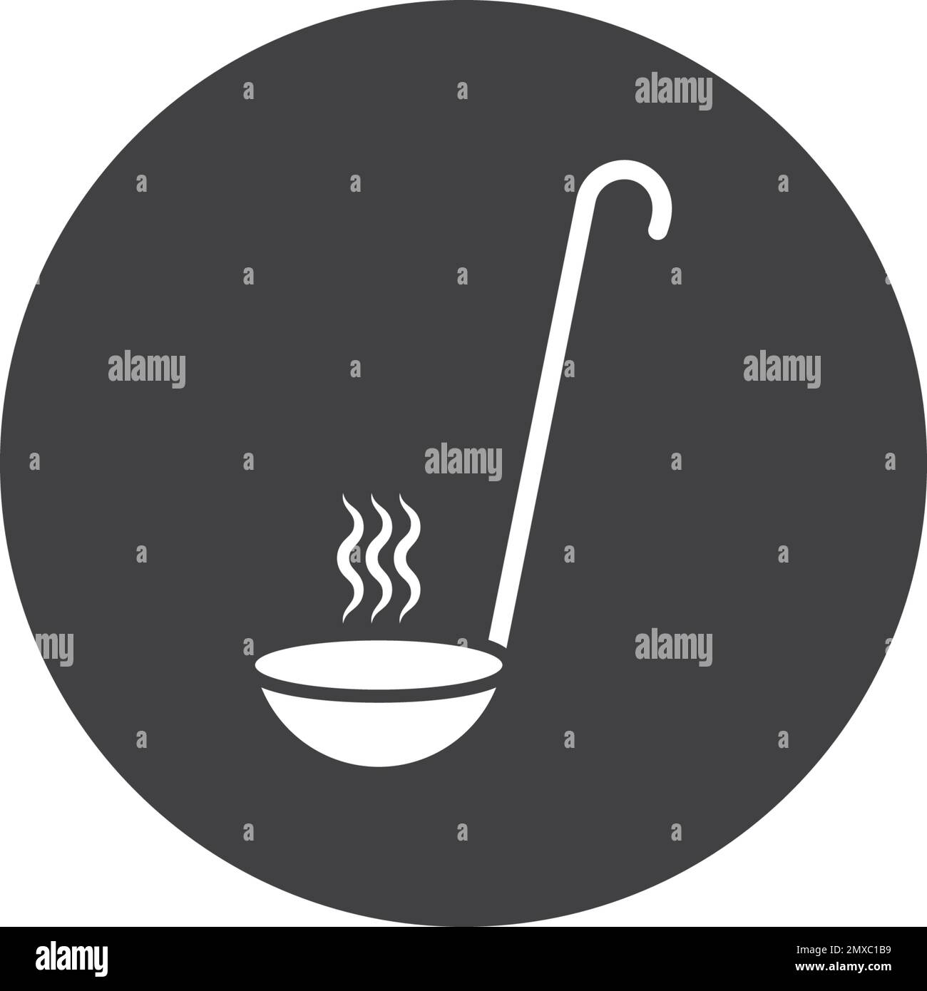 Ladle icon vector design illustration Stock Vector Image & Art - Alamy