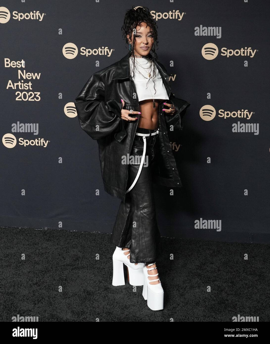Los Angeles, USA. 02nd Feb, 2023. Tinashe arrives at the Spotify's 2023 ...