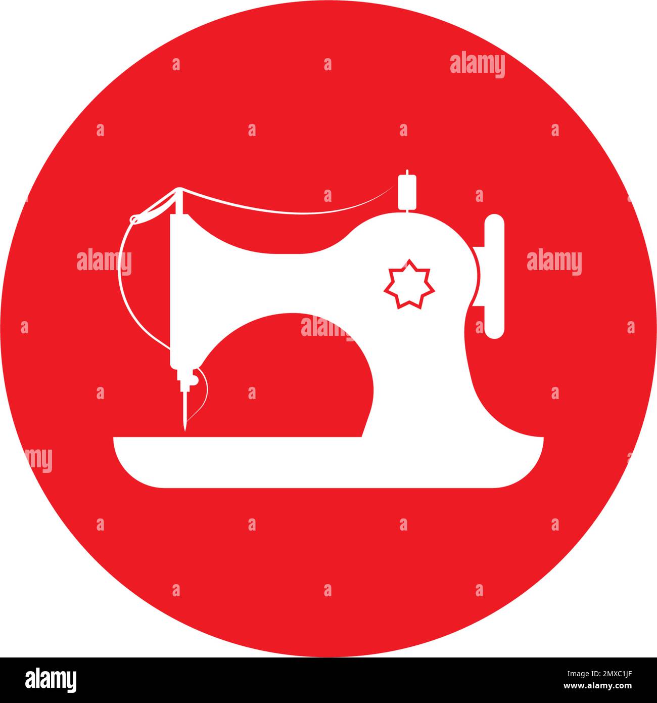 Sewing machine icon hi-res stock photography and images - Alamy