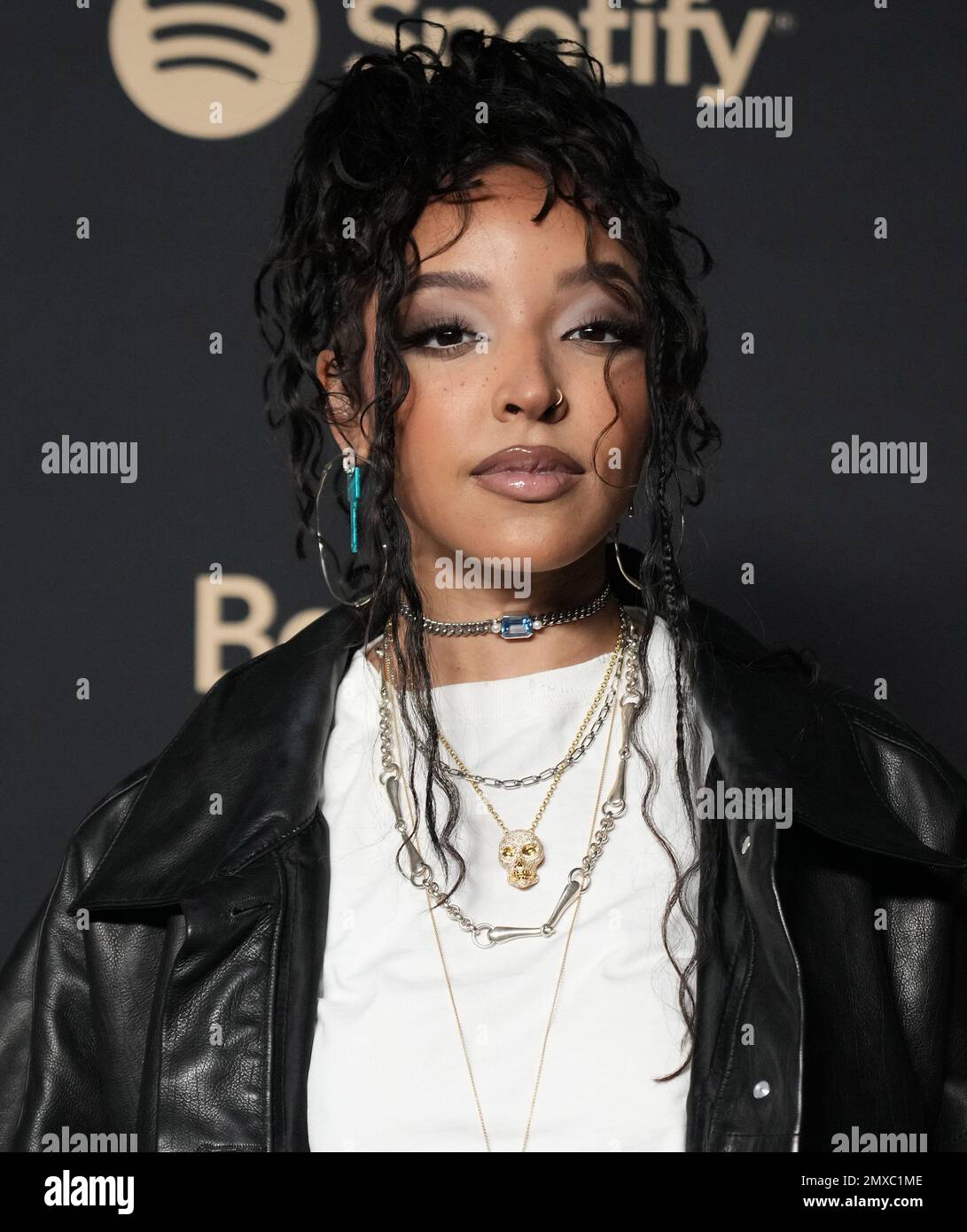 West Hollywood, CA, February 2, 2023. Tinashe arrives at the Spotify's ...