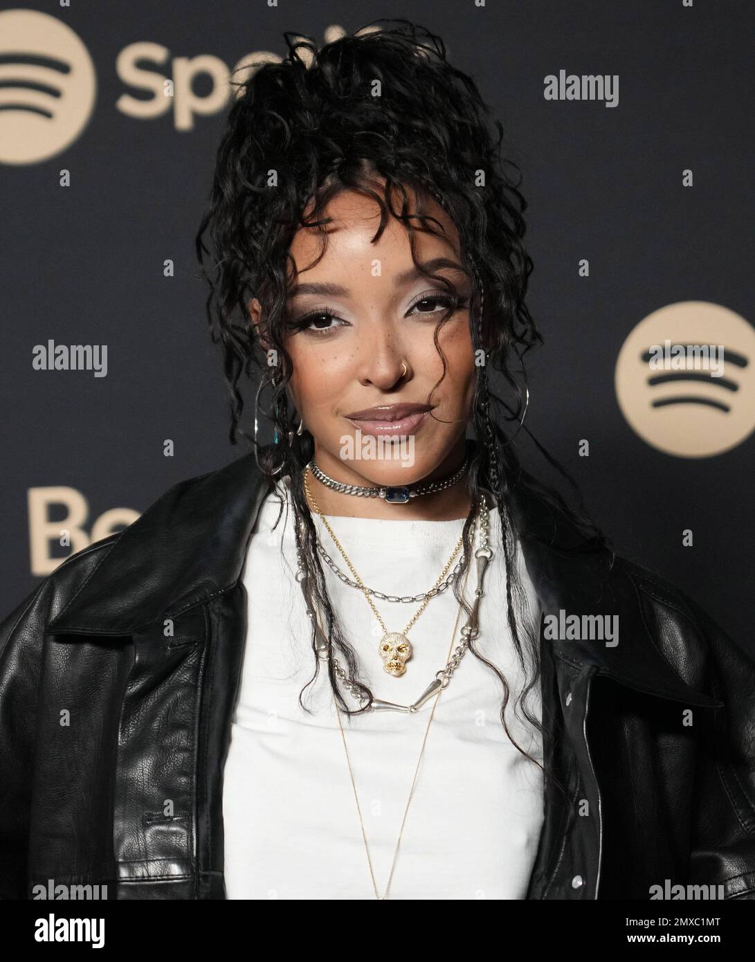 West Hollywood, CA, February 2, 2023. Tinashe arrives at the Spotify's ...