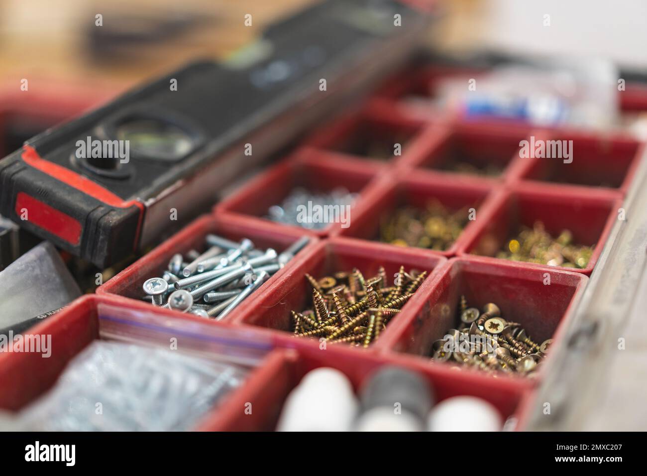 Different size bolts hi-res stock photography and images - Alamy