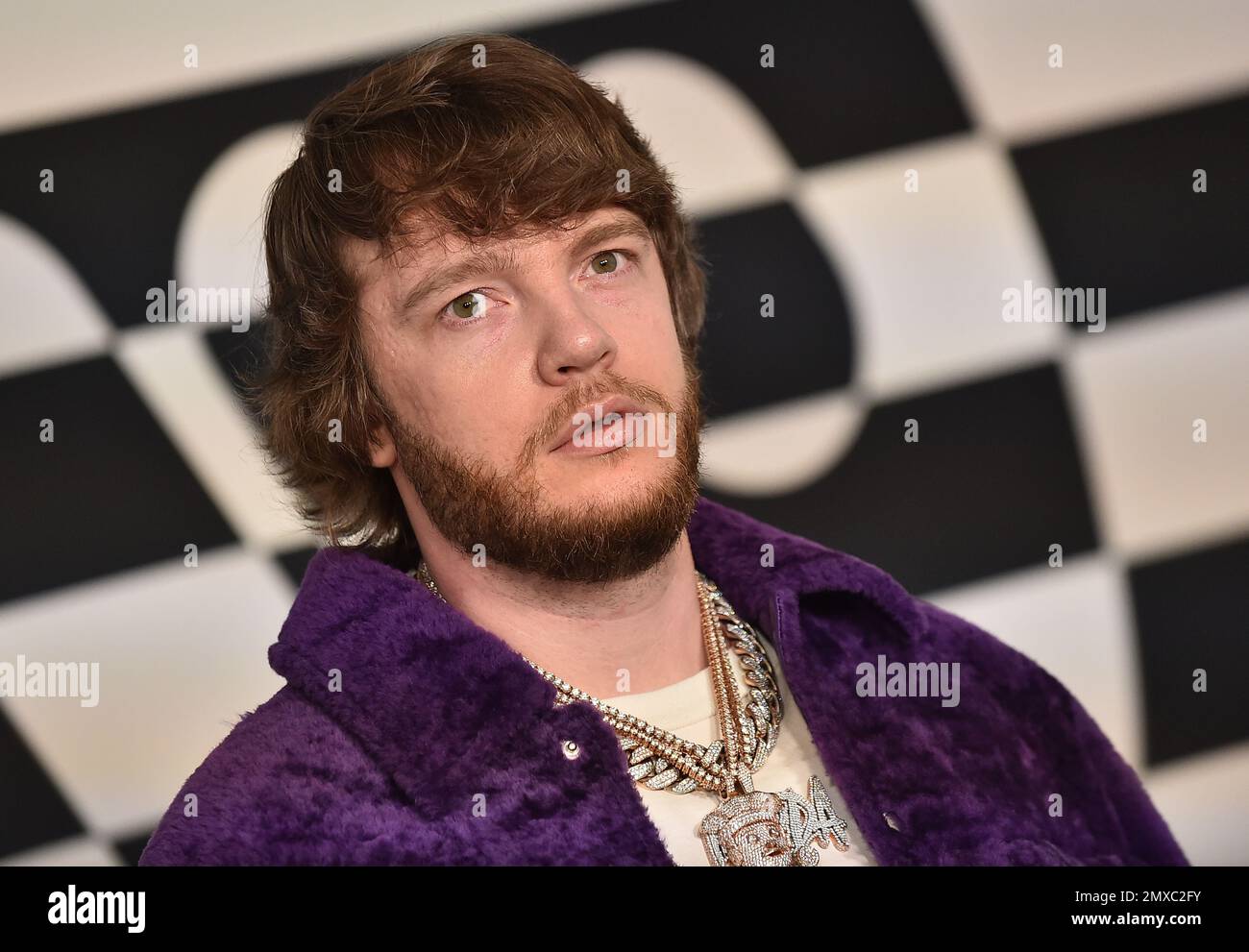 Murda Beatz aka Shane Lindstrom arriving to the Warner Music Group Pre ...
