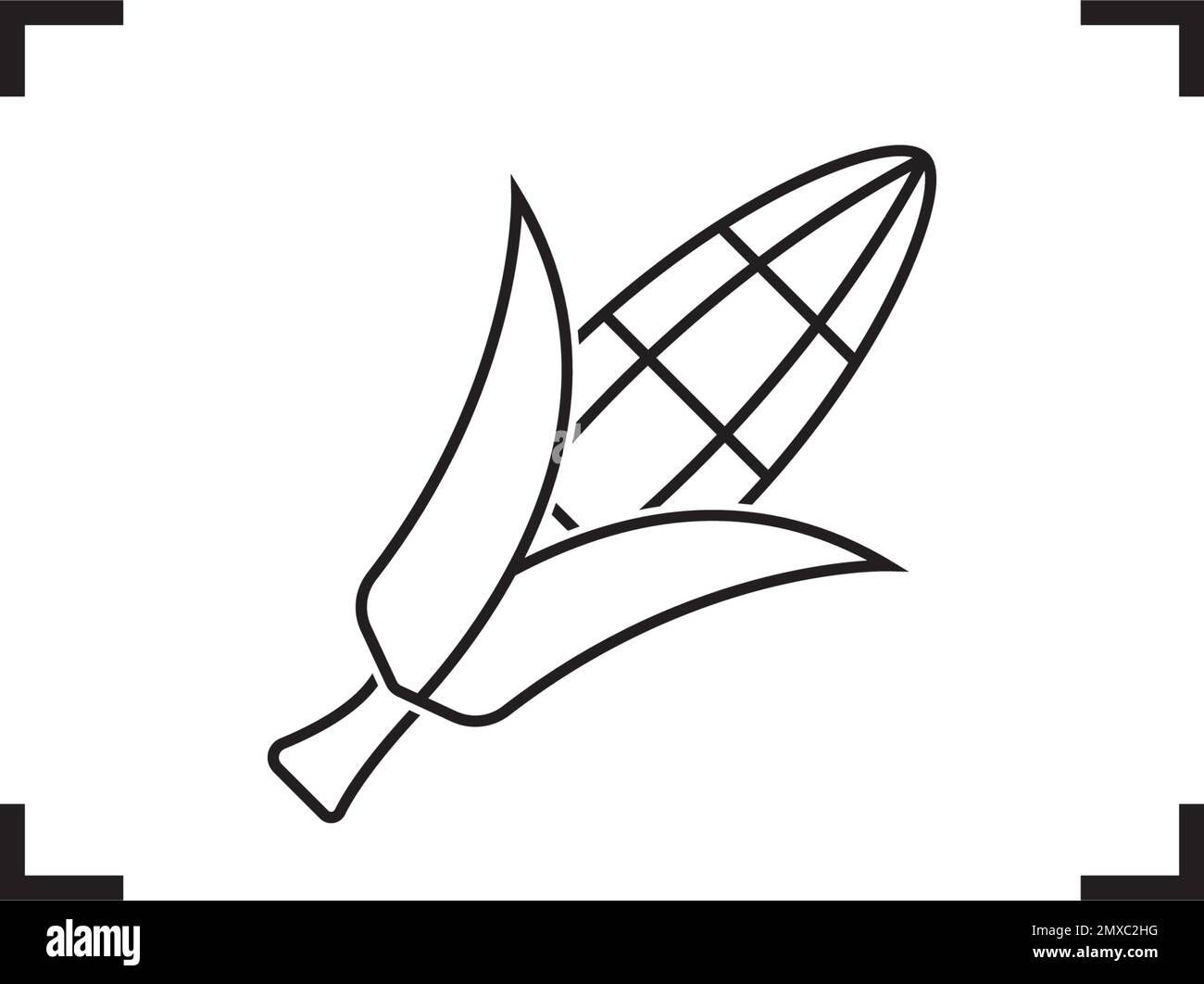 Corn icon, vector design element,illustration template Stock Vector ...