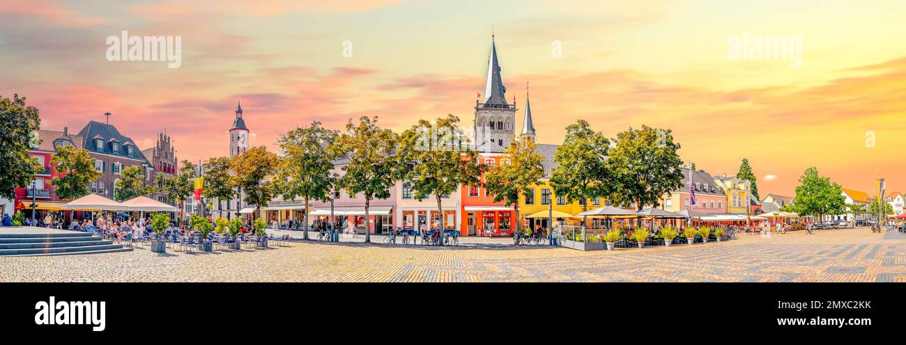 Old city of Xanten, Germany Stock Photo - Alamy