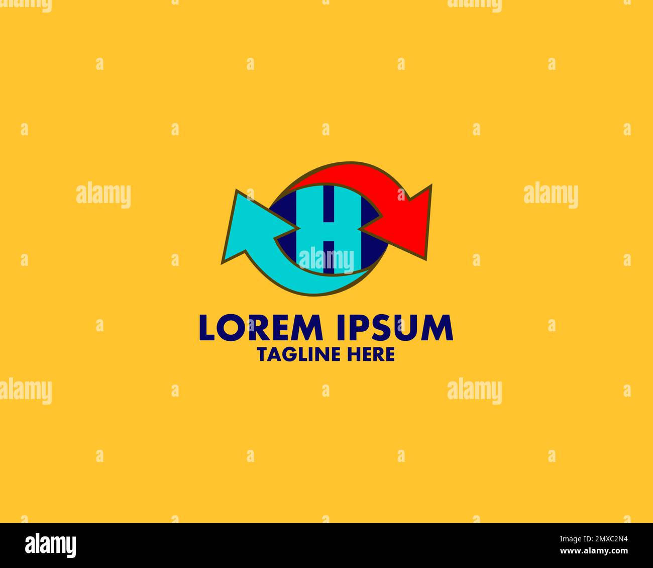 Rotate letter vector logo template. This logo suitable for system ...