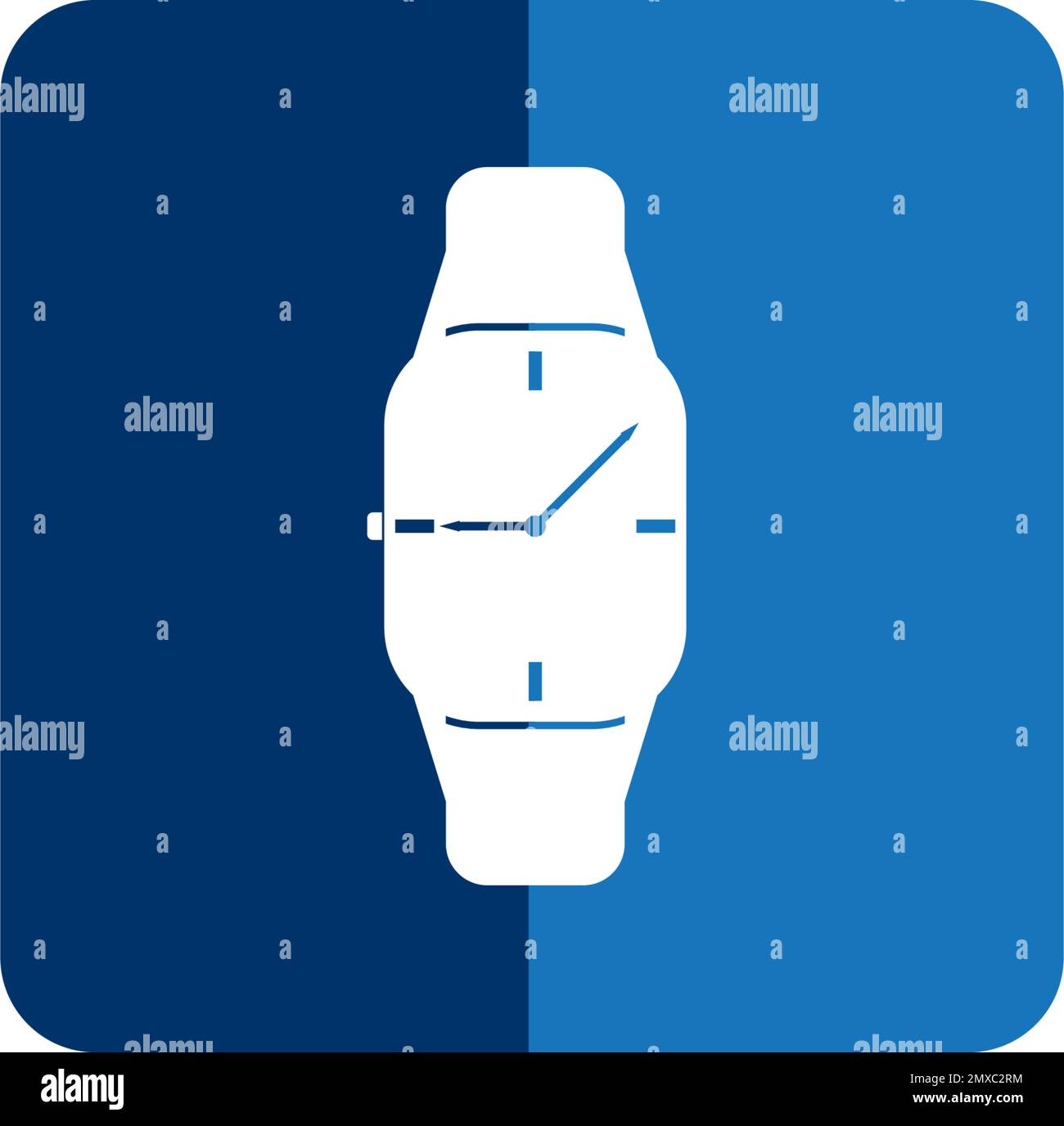 Wristwatch icon vector illustration logo design and background Stock ...