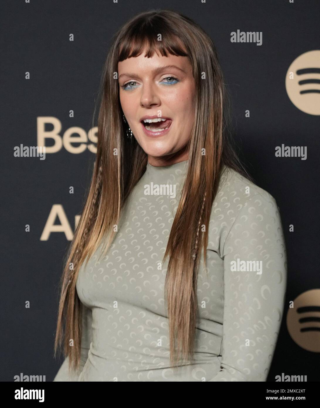 West Hollywood, CA, February 2, 2023. Tove Lo arrives at the Spotify's ...