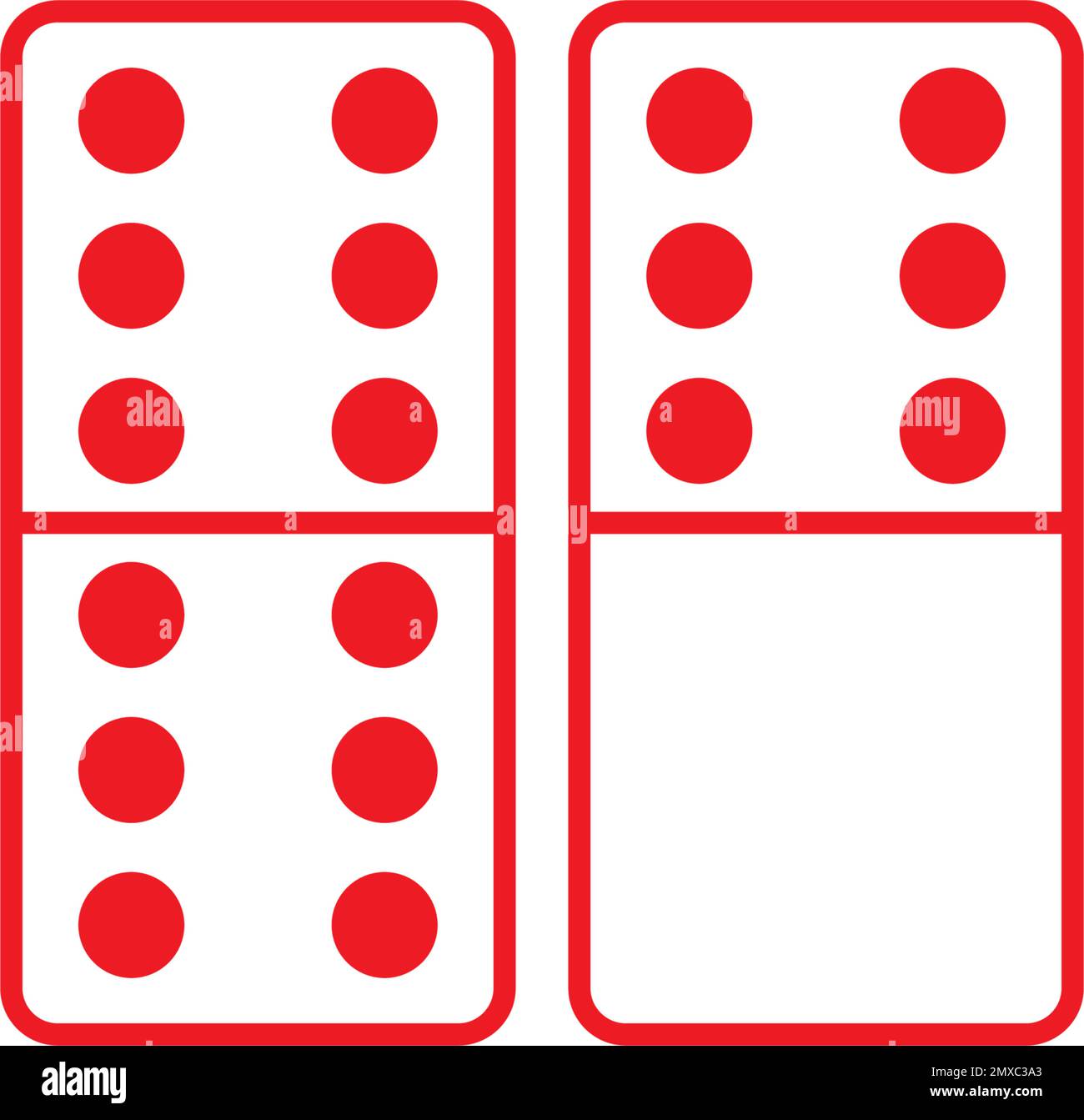 Dominoes logo vector design illustration background template . eps10 ...