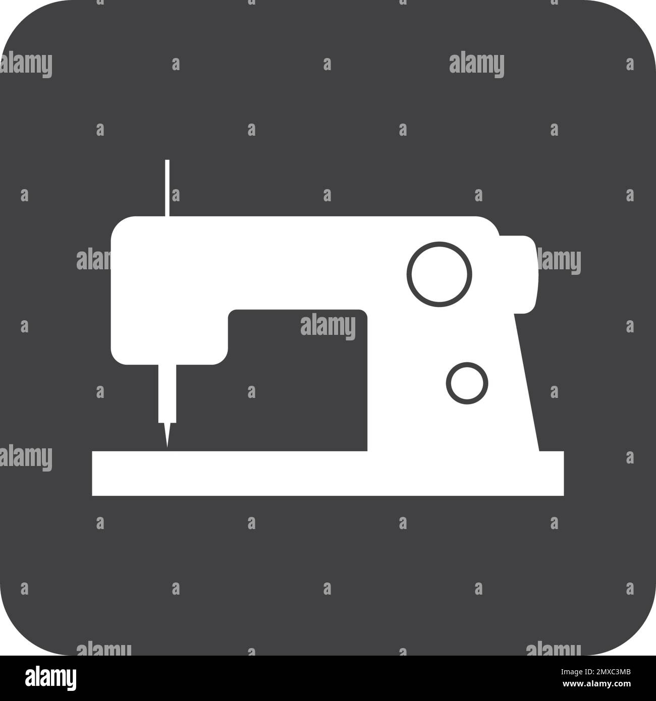 Sewing machine icon vector illustration design logo Stock Vector Image & Art - Alamy