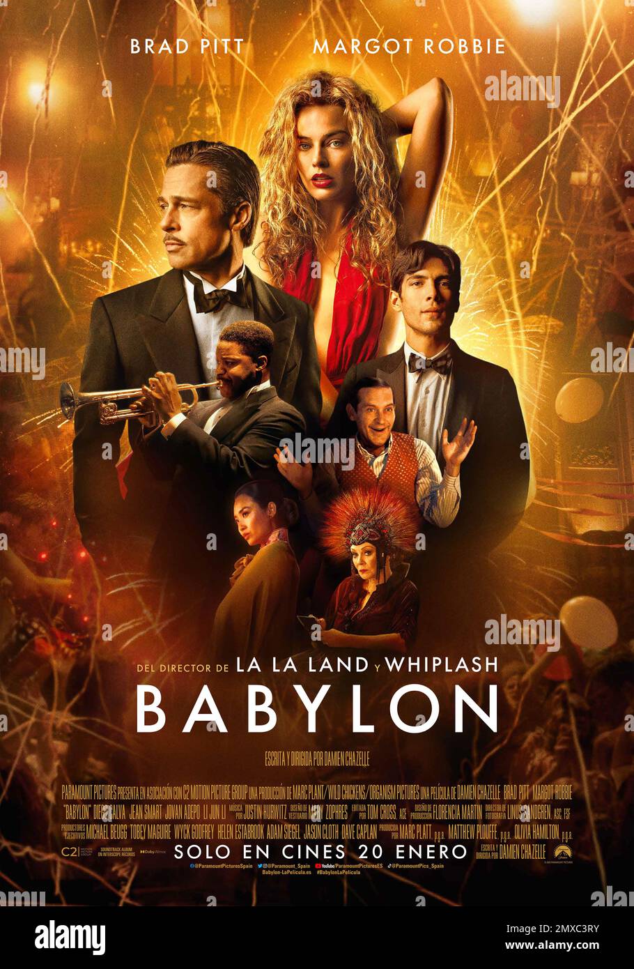 BABYLON (2022), directed by DAMIEN CHAZELLE. Credit: PARAMOUNT PICTURES ...