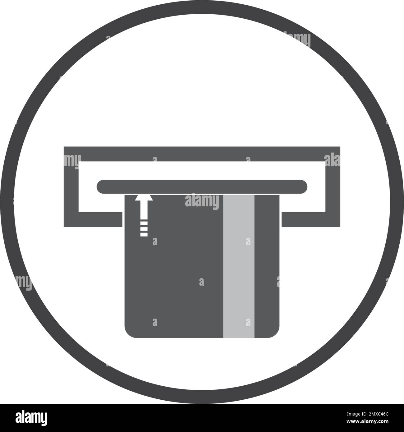 ATM icon vector logo design illustraton background Stock Vector Image & Art - Alamy