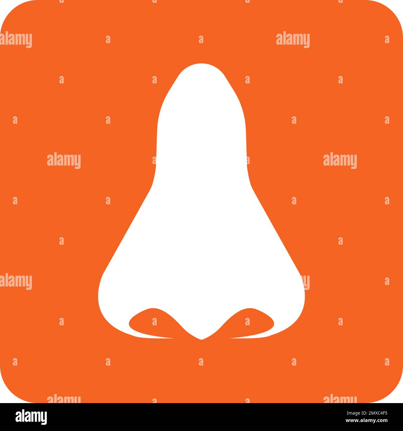 Nose Icon Vector Illustration Design Template Stock Vector Image And Art