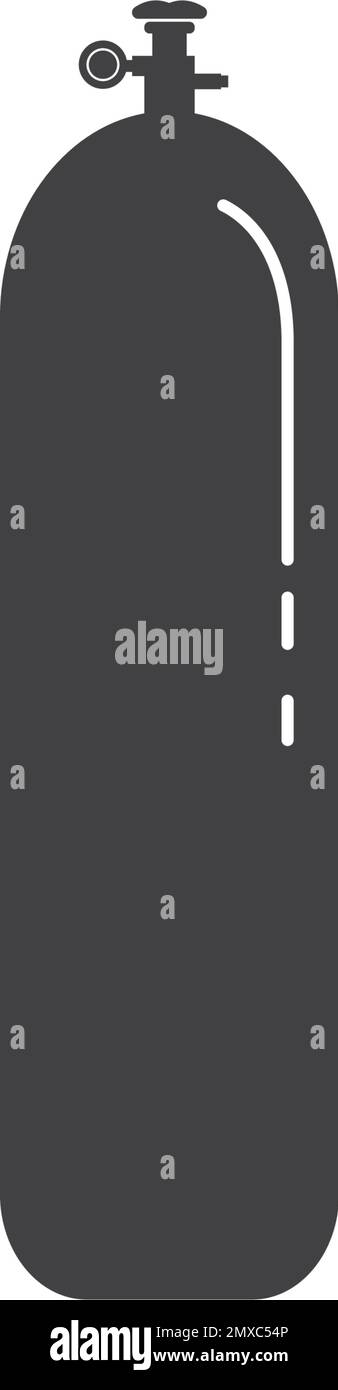 Gas cylinders icon vector design illustration Stock Vector Image & Art ...