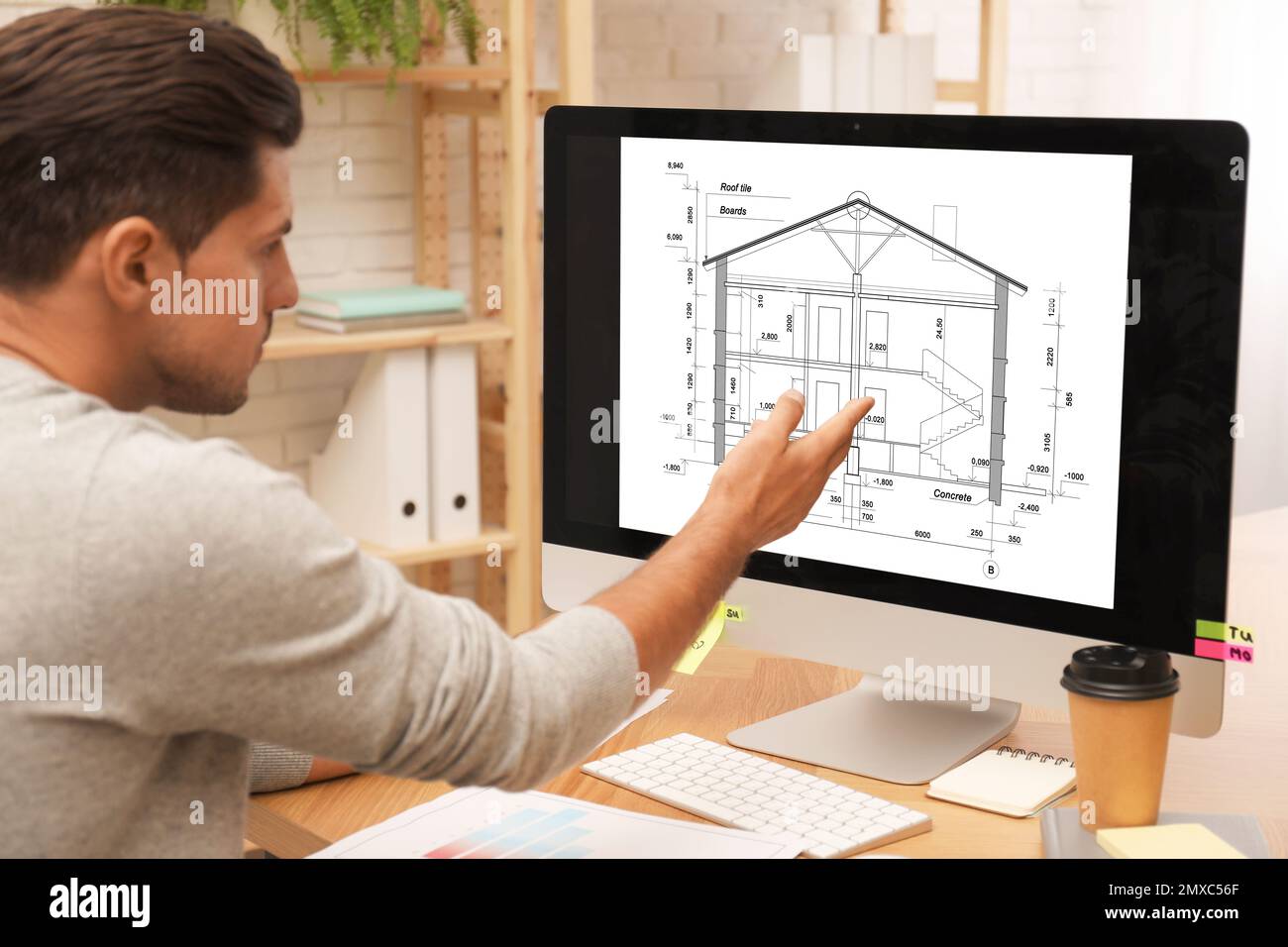 Display pc architect hi-res stock photography and images - Alamy