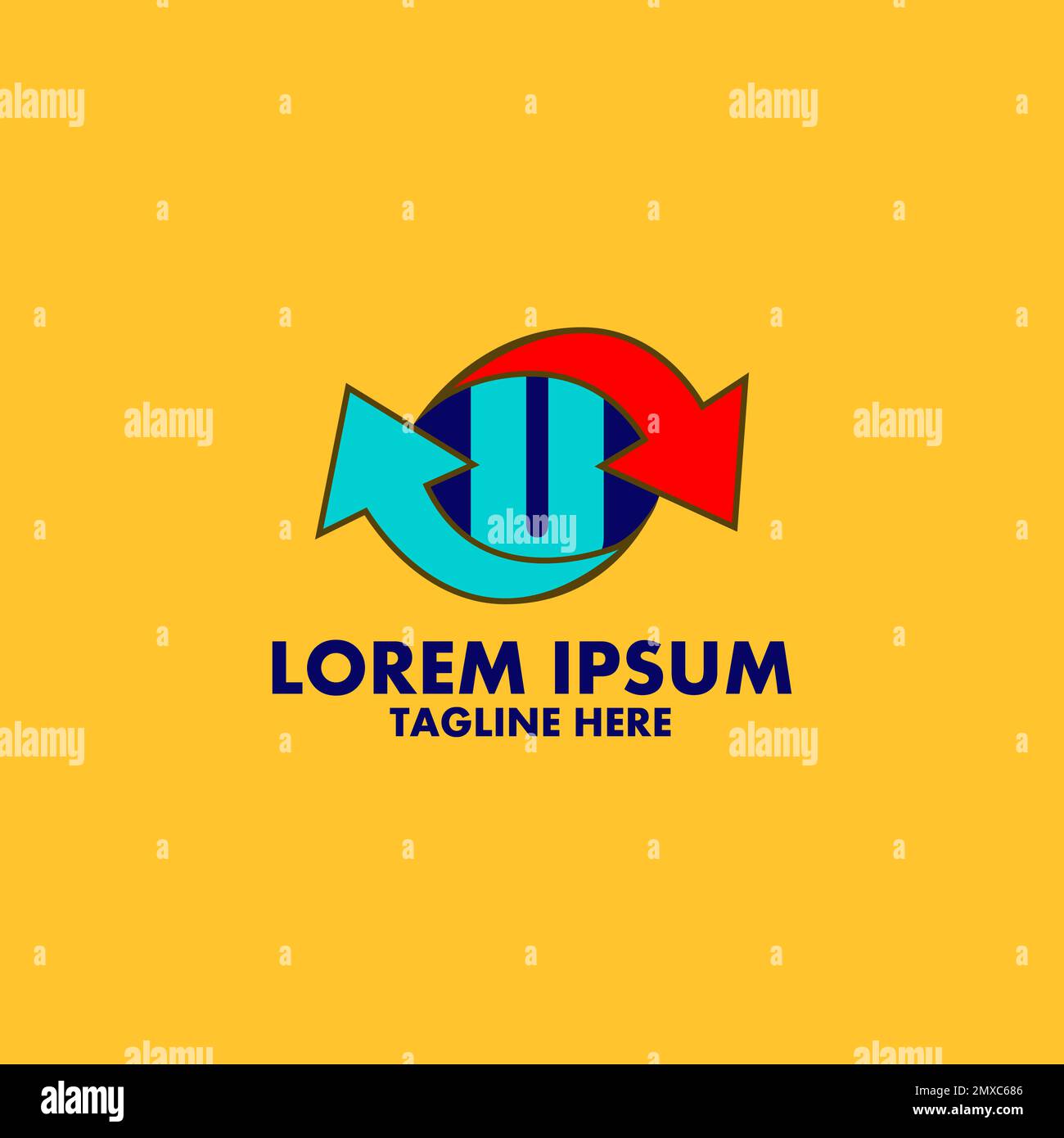 letter O spin rotation logo design concept template Stock Vector Image ...