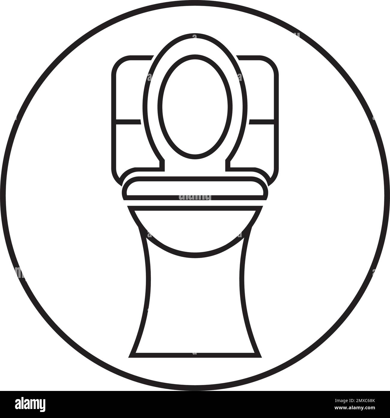 Toilet icon vector illustration logo design Stock Vector Image & Art ...