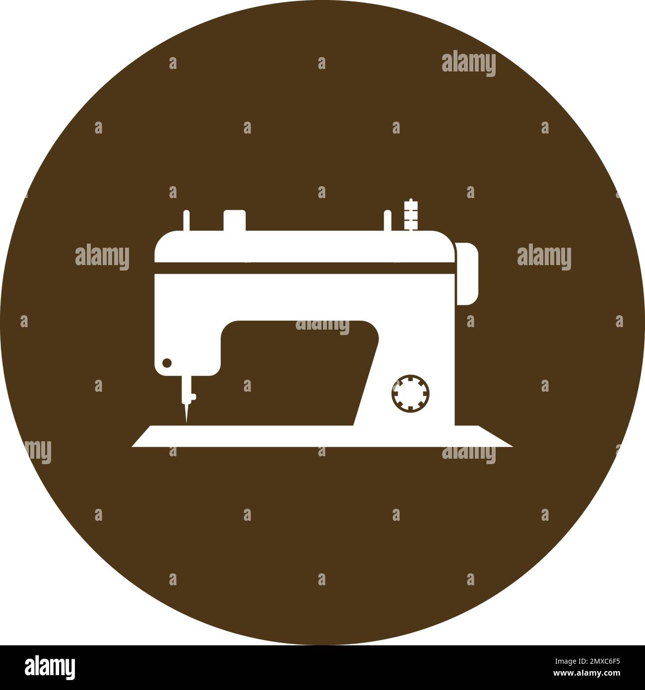 Sewing machine icon vector illustration design logo Stock Vector Image ...