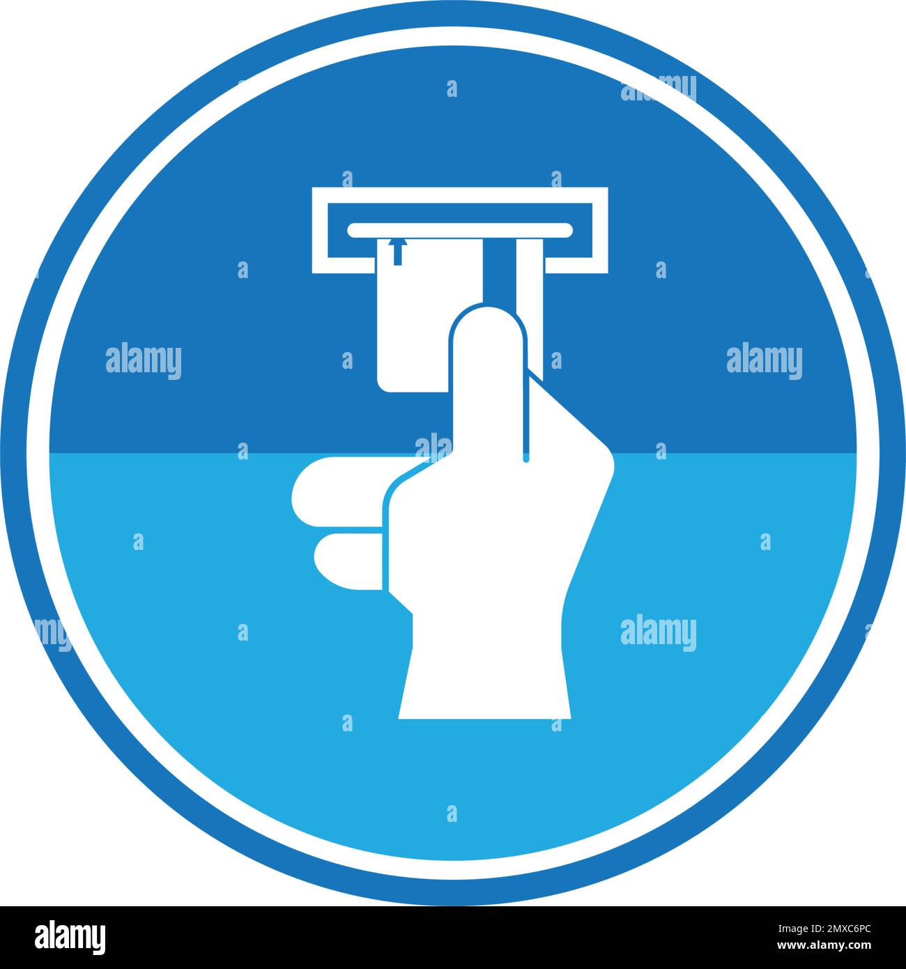 ATM icon vector logo design illustraton background Stock Vector Image & Art - Alamy