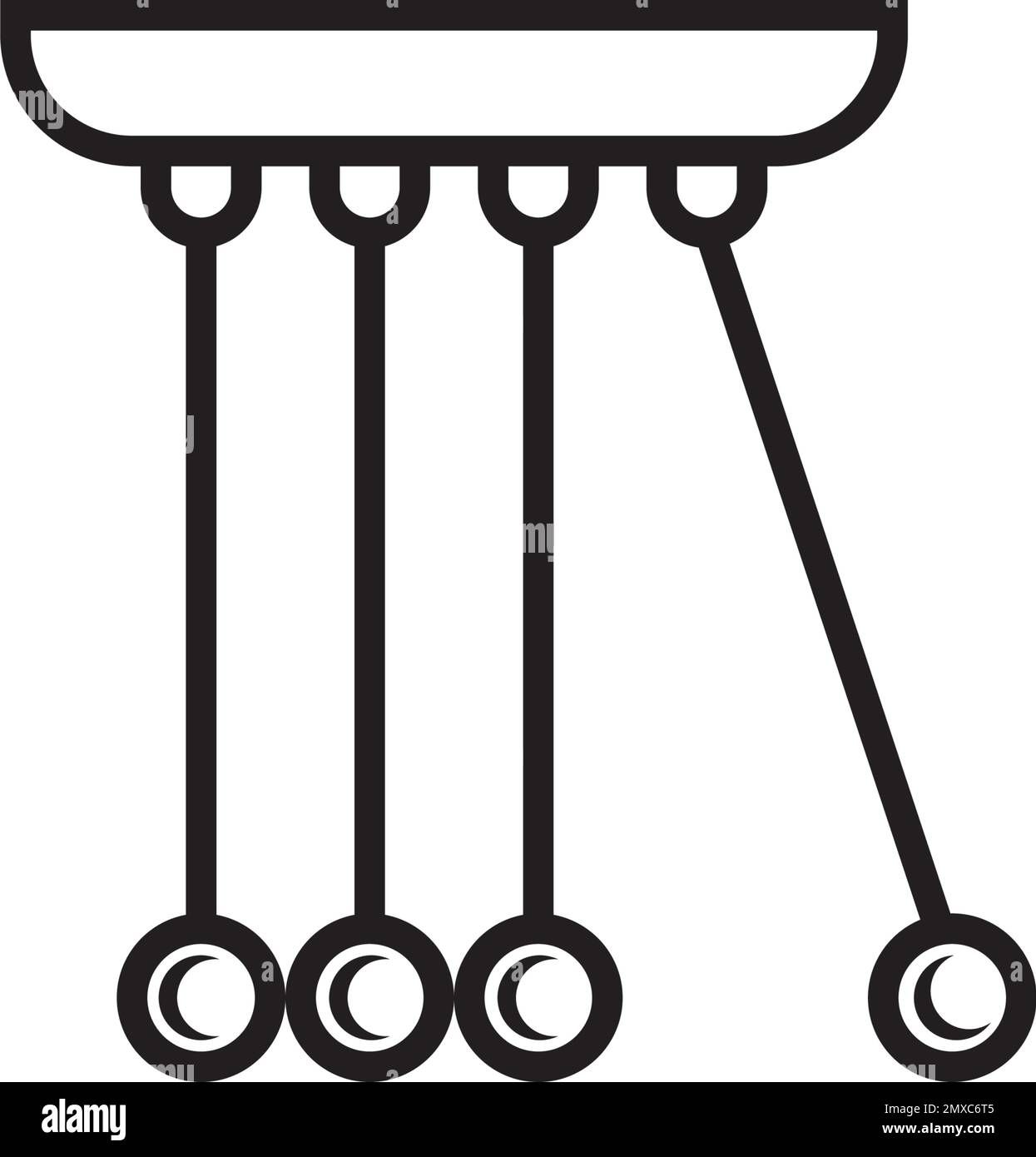 Newton icon vector illustration logo design Stock Vector Image & Art ...