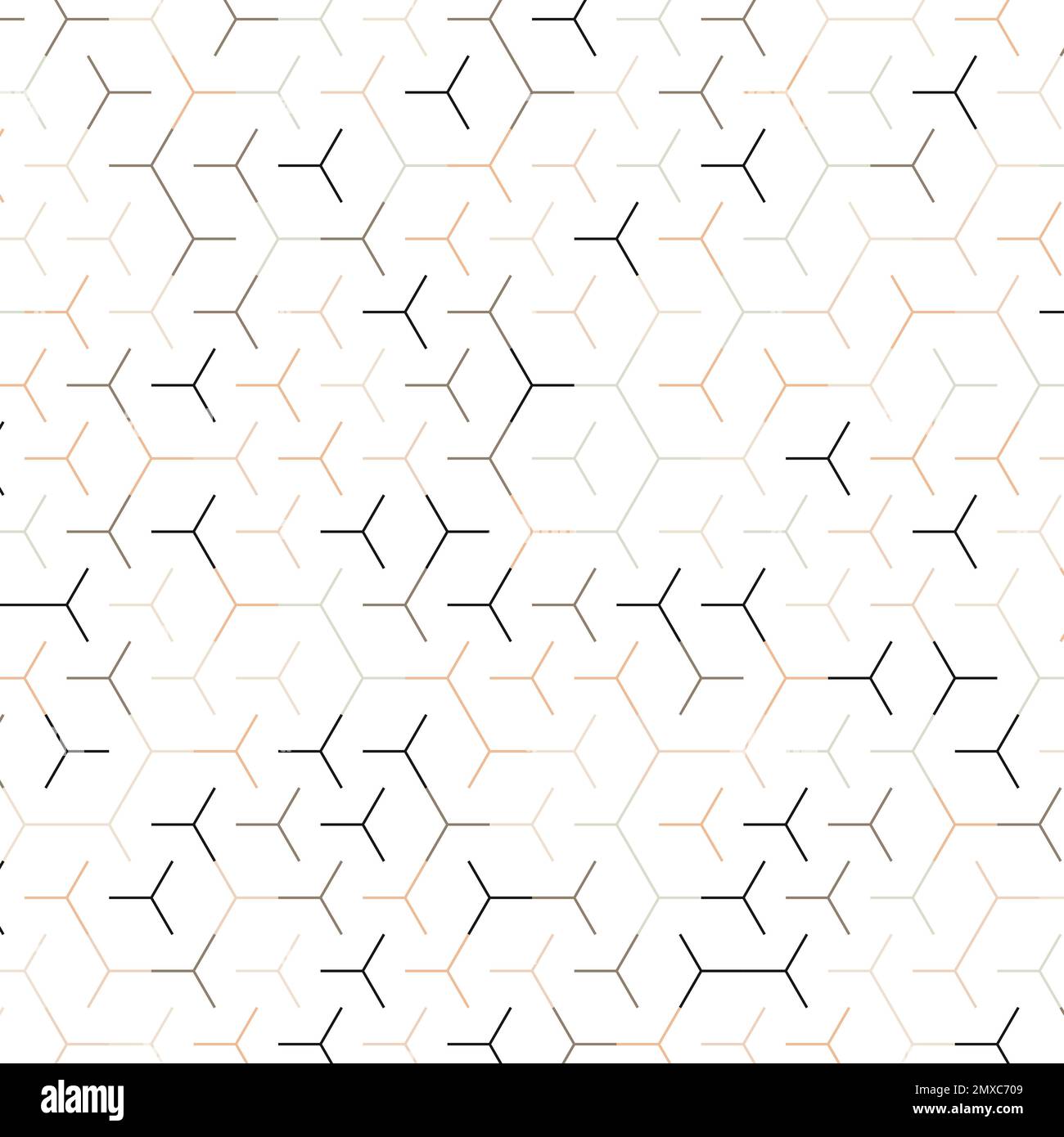 Hexagonal Maze generative pattern illustration Stock Vector Image & Art ...