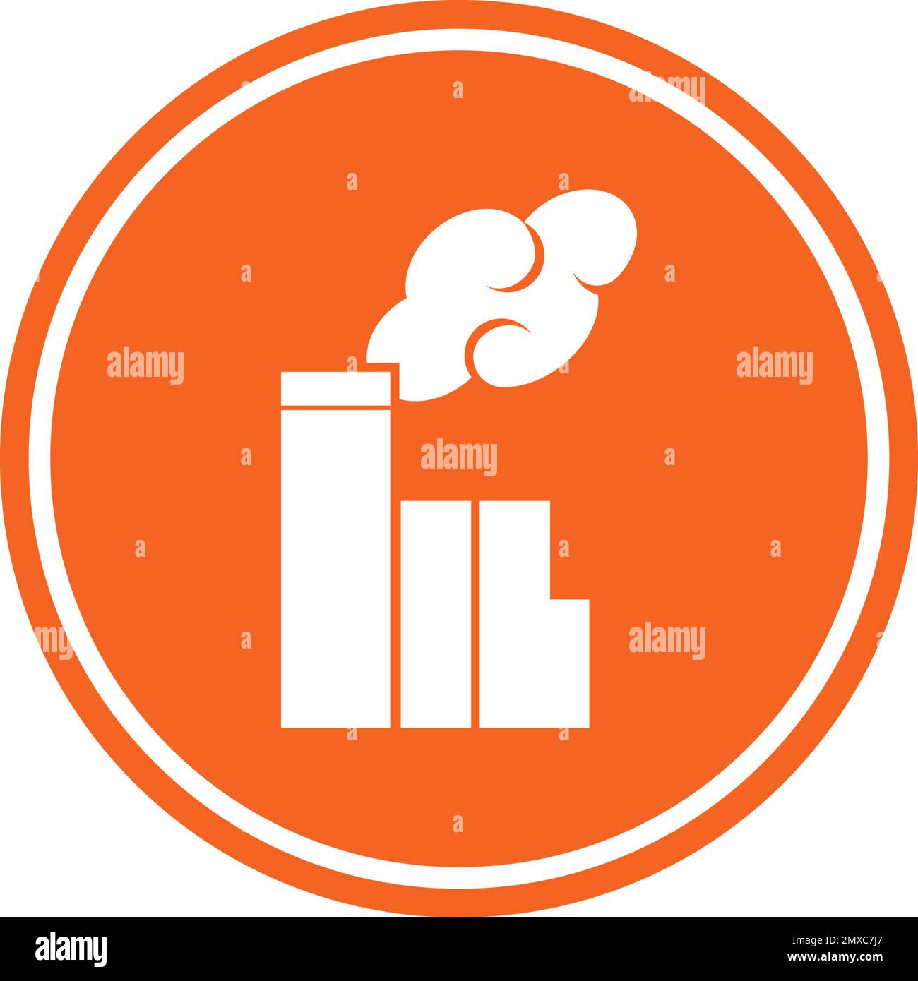 Factory logo vector design illustration template Stock Vector Image ...