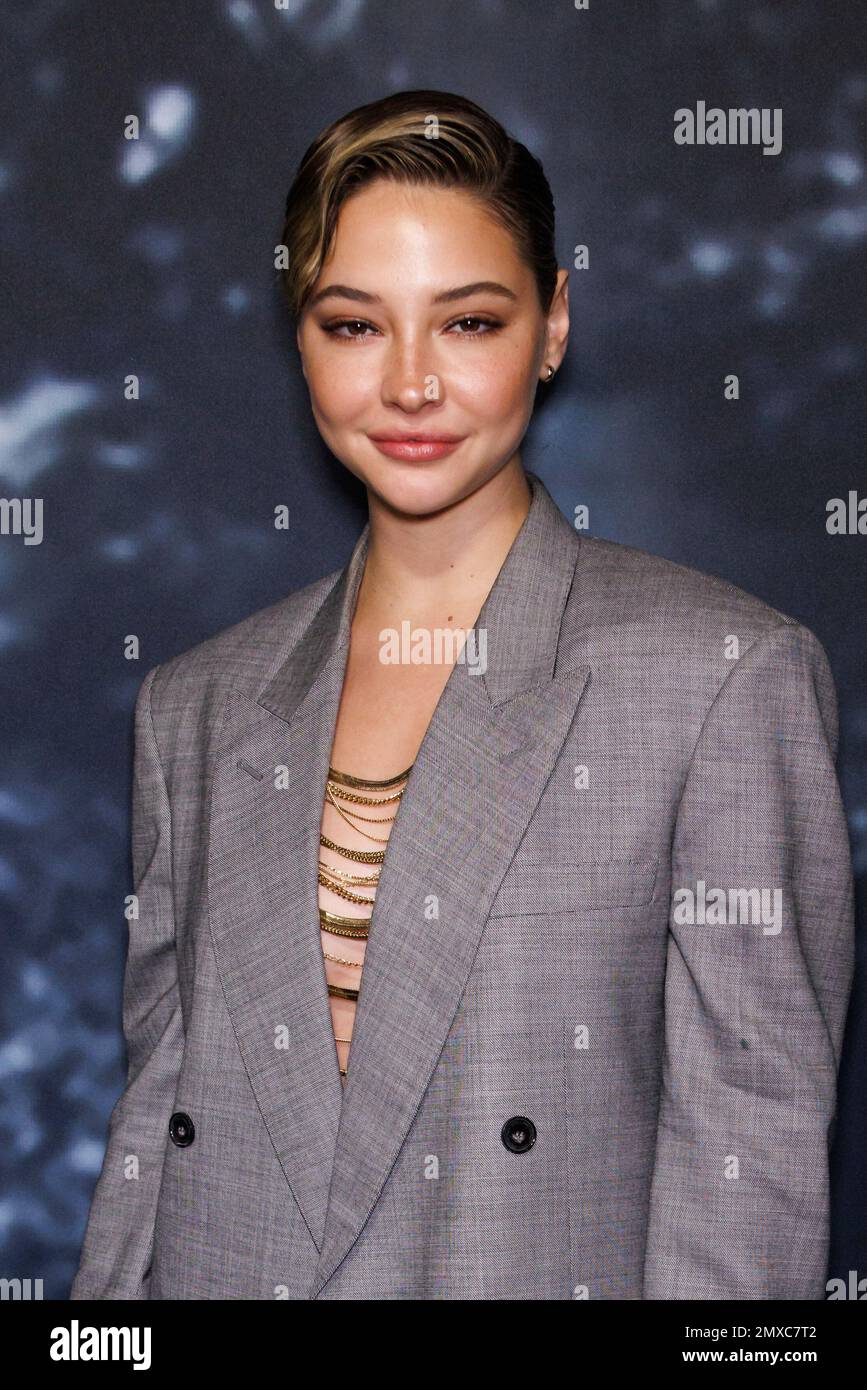 Madelyn Cline arrives at the Stella McCartney X Adidas Event on ...