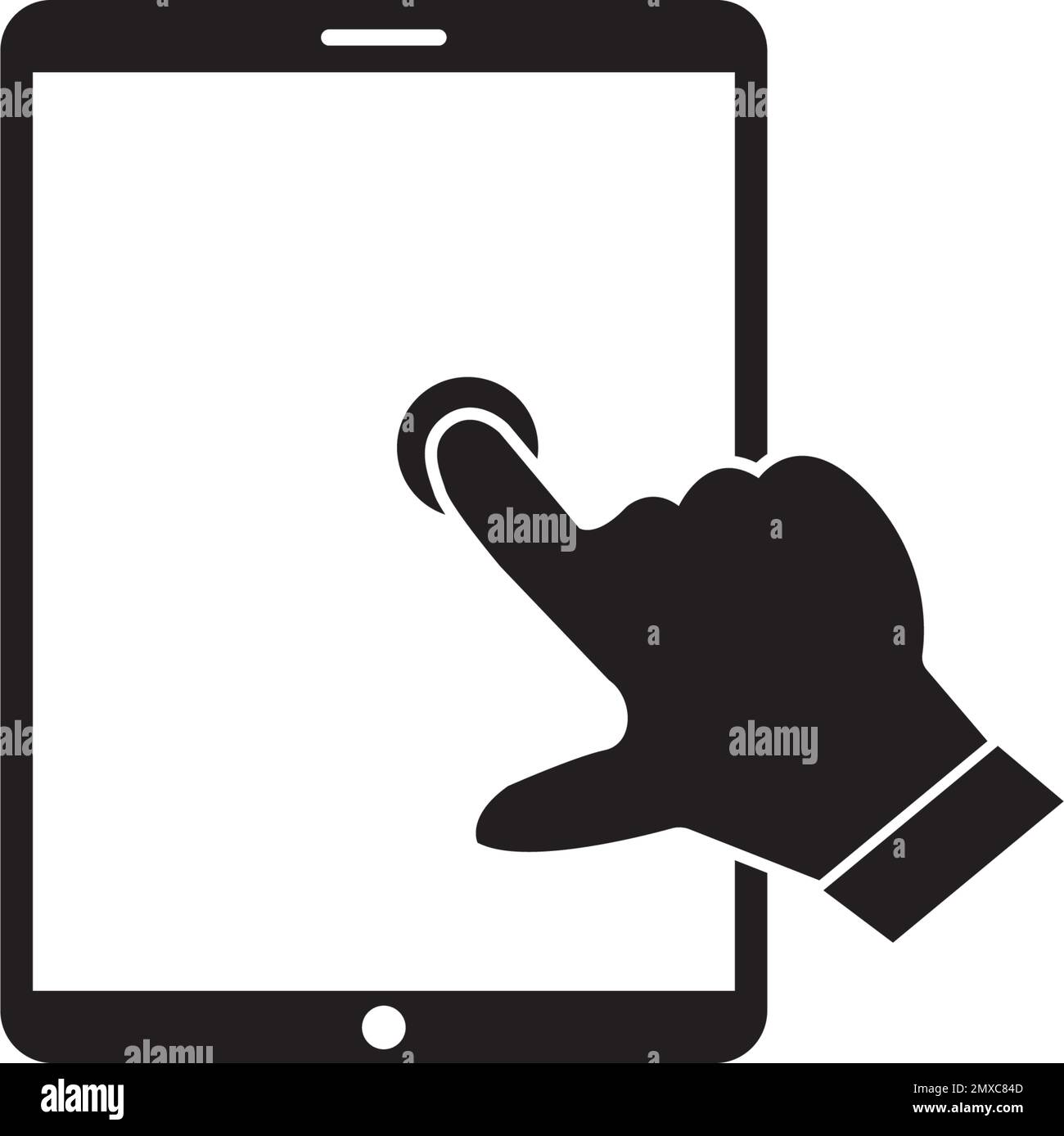 Laptop screen showing smart Stock Vector Images - Alamy